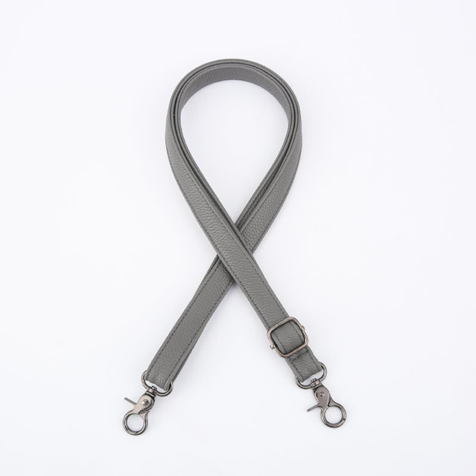 Adjustable shoulder microfibre leather strap for bag or | Etsy