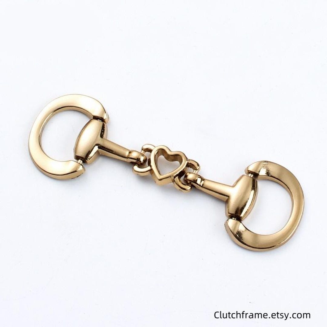 2pcs (1 Pair) Horsebit Snaffle Bit Loop Ring, Leathercraft, Shoes ...