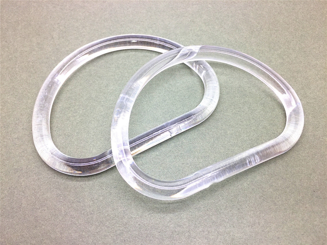 13cm X 9cm Small Plastic Bag Handle One Pair D Style Purse - Etsy