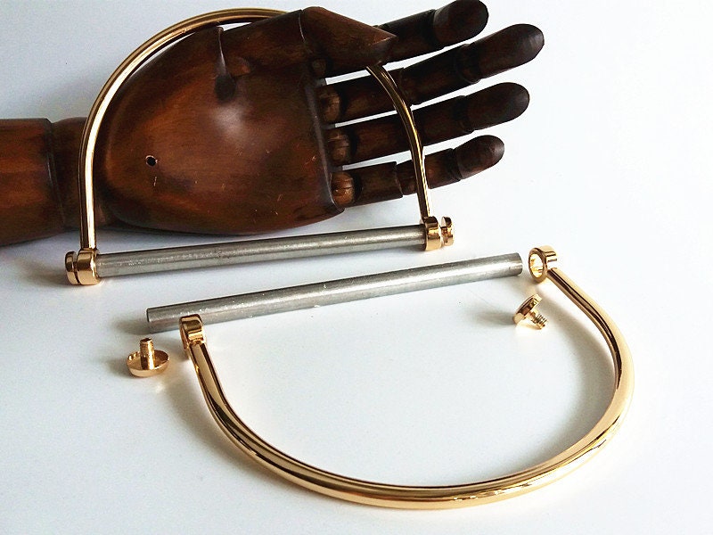 14cm X 9cm Metal Bag Handle One Pair D Style DIY Purse | Etsy