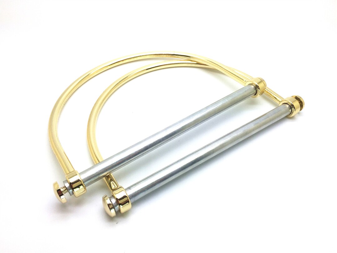 14cm X 9cm Metal Bag Handle, One Pair, D Style, DIY Purse Handbag ...