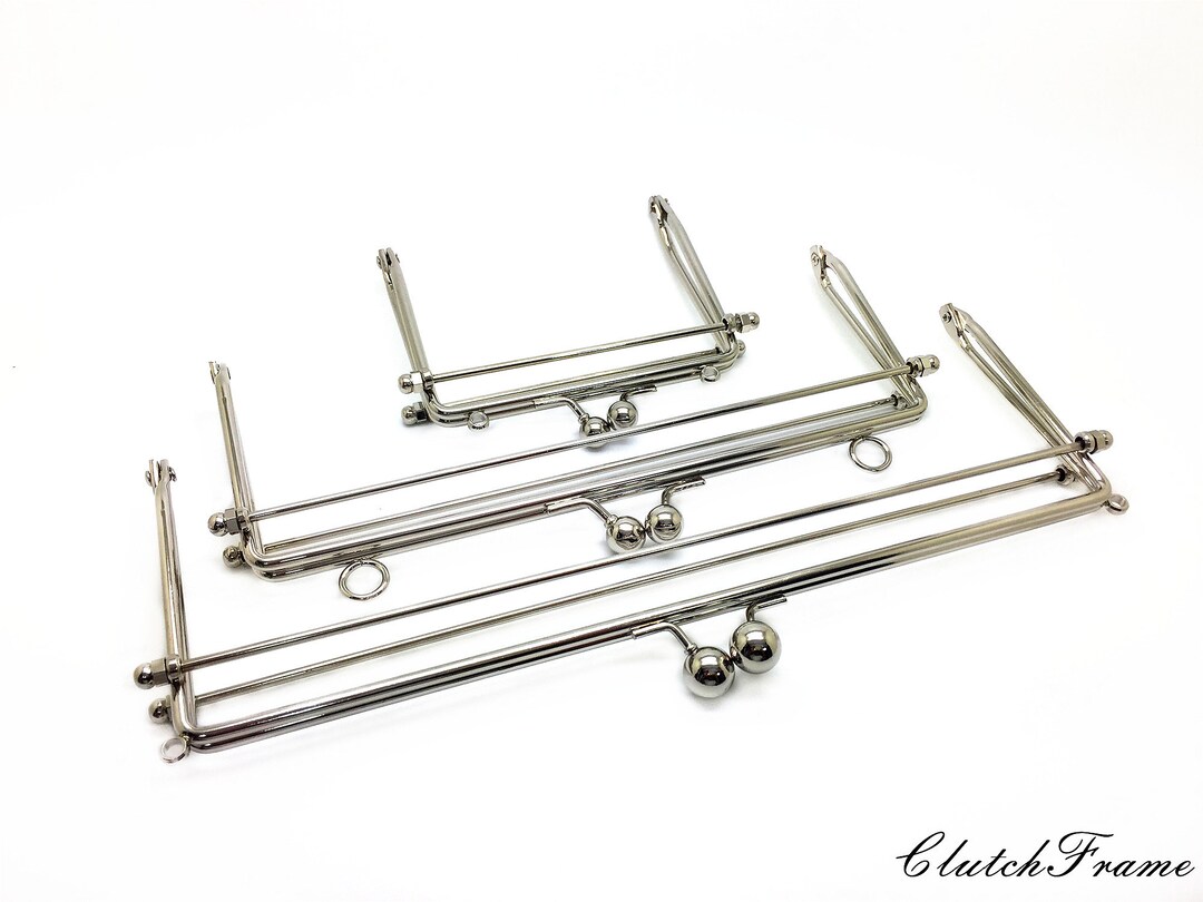 Metal Cord Purse Frame With Horizontal Bars for Hooking Up - Etsy