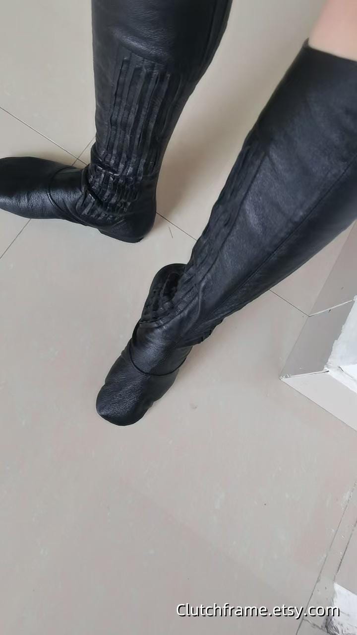 Custom Dance Boots, Cirque and Pole Dancing, Trapeze Boots, Gaiters ...