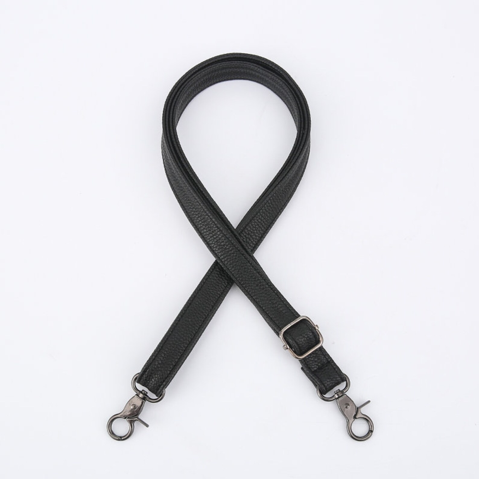 Adjustable shoulder microfibre leather strap for bag or | Etsy