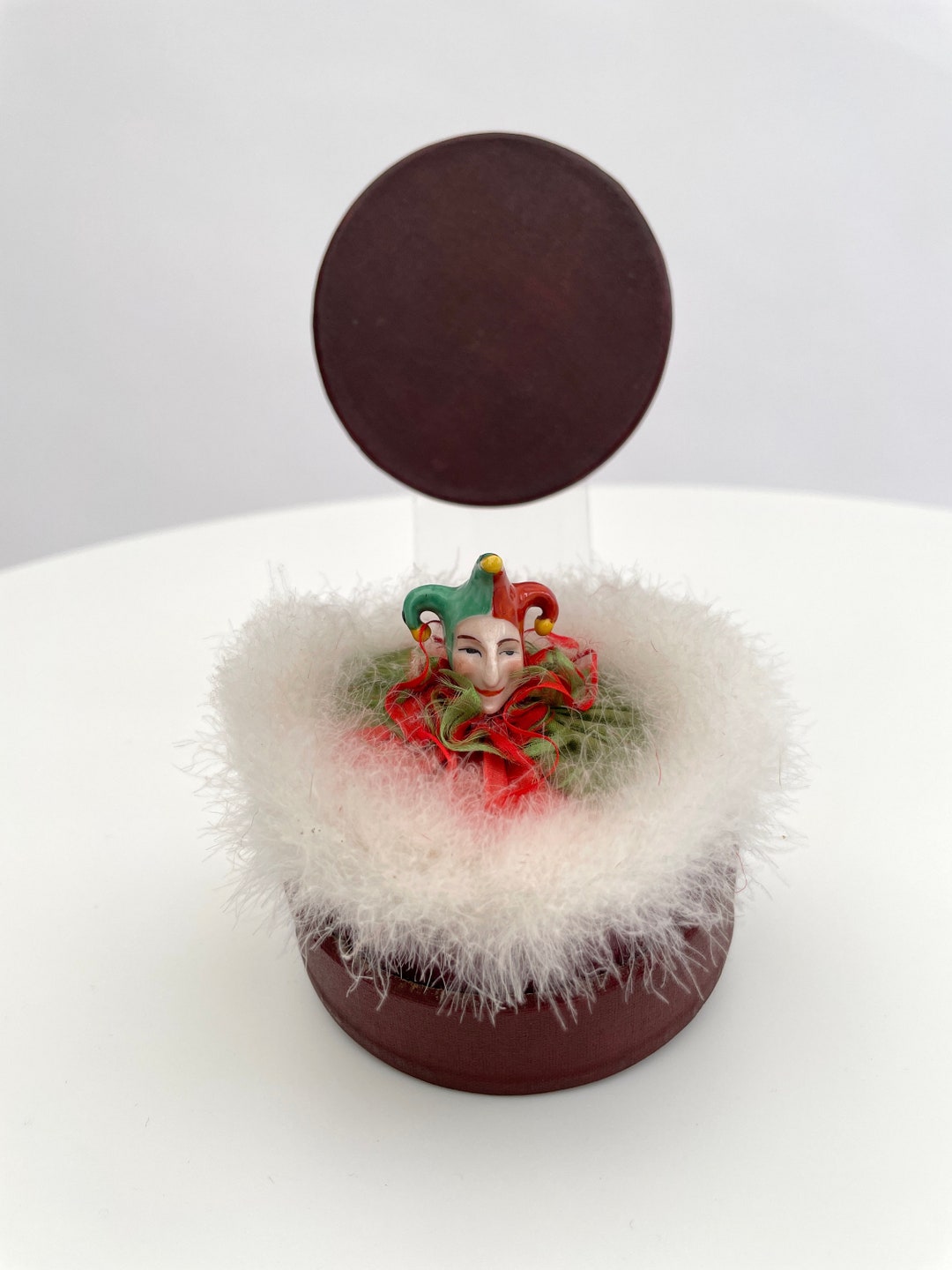 1920s Swansdown Powder Puff With Jester Clown Antique - Etsy