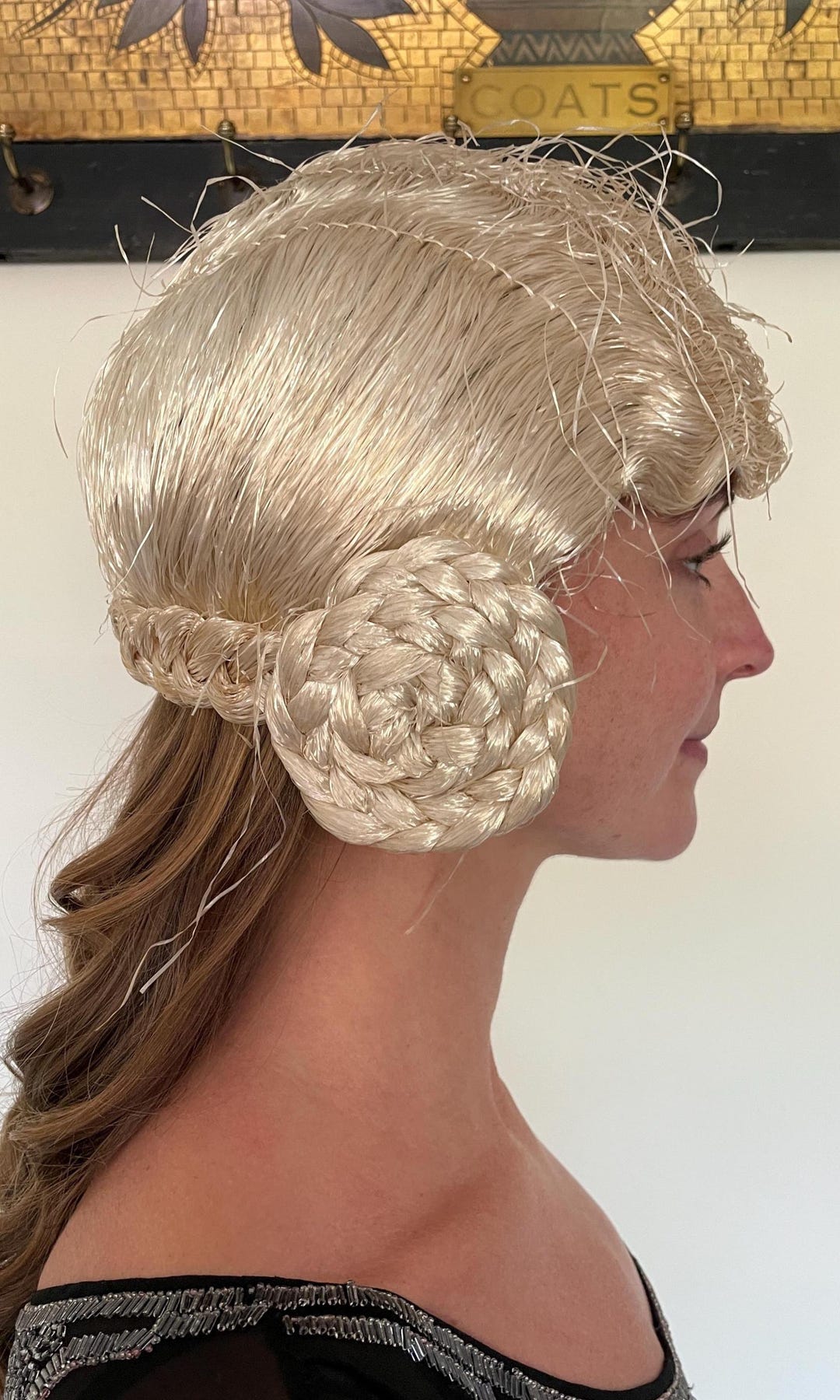 1920s Flapper Wig Cloche Antique - Etsy
