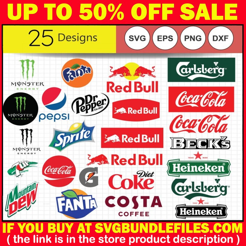 Famous Brand Logos Svg Brand Logos Bundle Svg Logo Svg 10 - Etsy