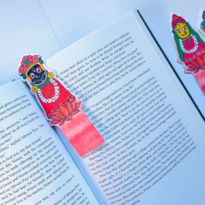 Jagannath Baladeva & Subhadra Bookmarks | Die Cut | Watercolour Art ...