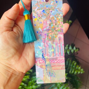 Krishna Bookmarks | Stationary Gift | Holographic Bookmark - Etsy