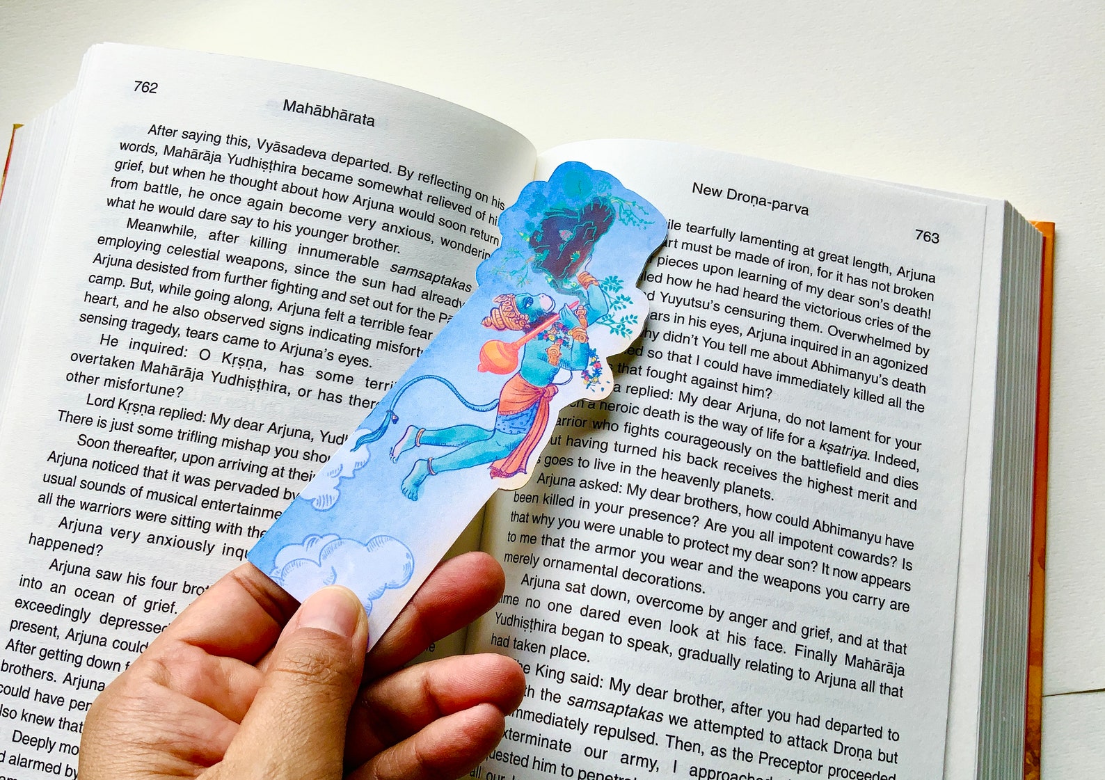 Sita & Rama Bookmarks | Die Cut Bookmarks | Hanuman Bookmark | Handmade ...