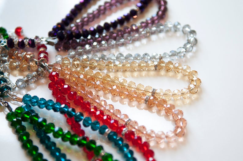 Mini Tasbih 33 Crystal Bead | Muslim Prayer Beads | Eid Gift - Etsy UK