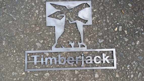 Timberjack Sign | Etsy