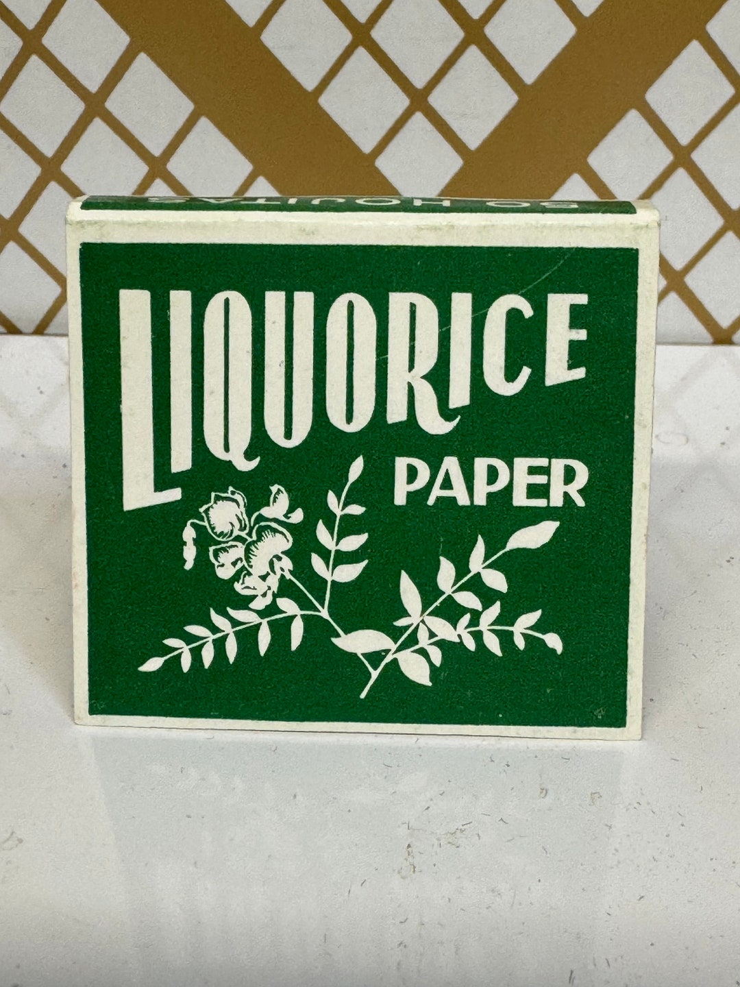 Vintage Liquorice Papel Regaliz Rolling Paper Unused Fresh - Etsy