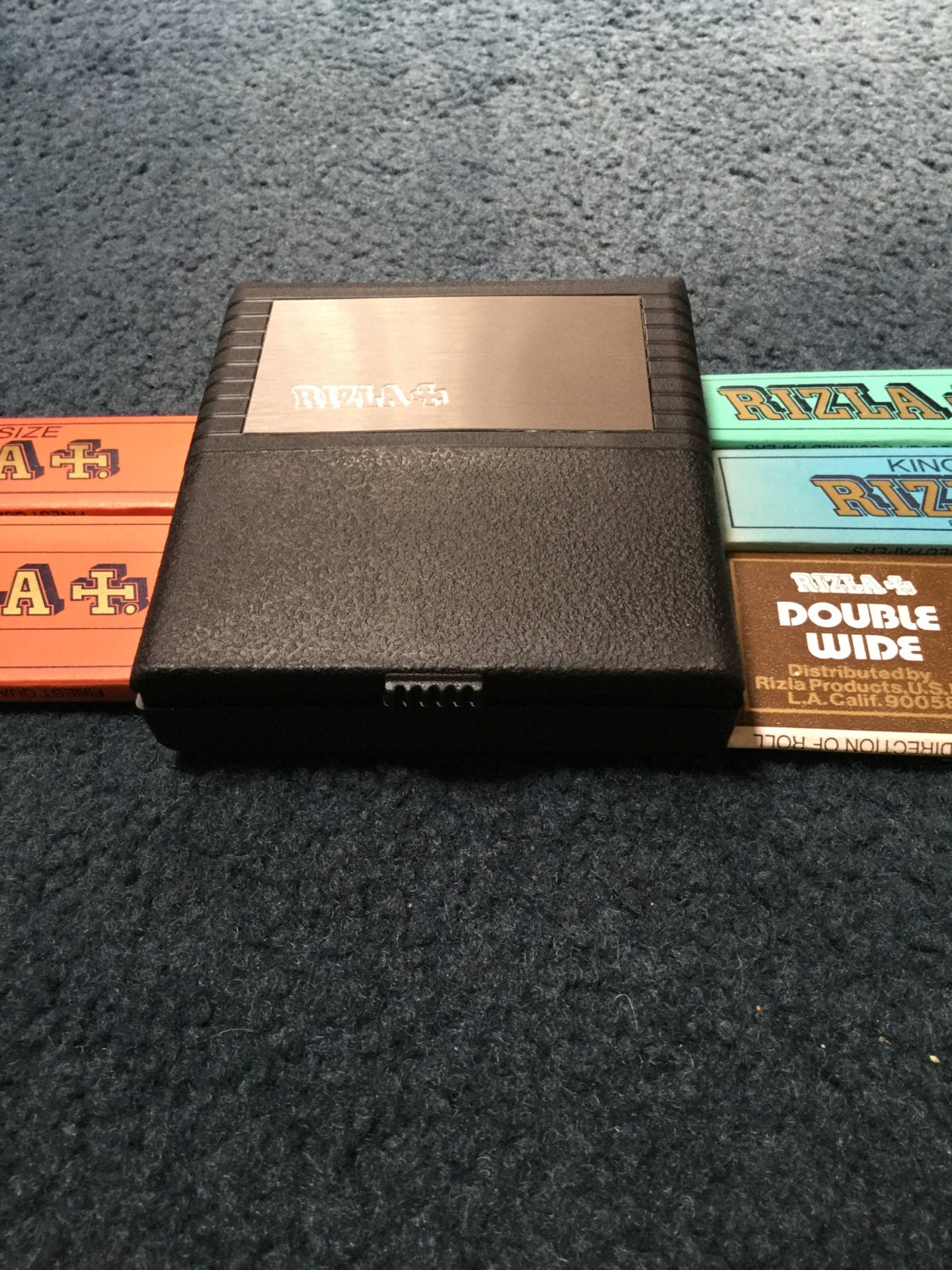 Ultra Rare Vintage / New Mini-maxi Rizla Tobacco Rolling Machine W/ 6 ...