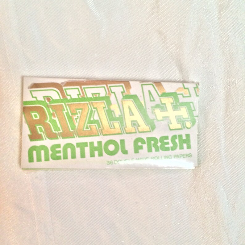 Lot of 2 Vintage/new Rizla Menthol Fresh Tobacco Rolling Paper - Etsy ...