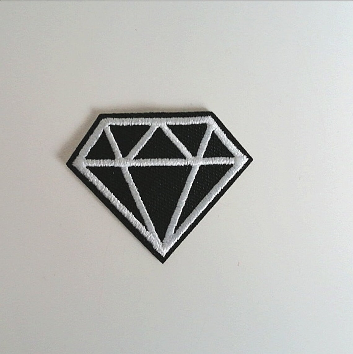 Diamond Patch Iron on 2 Piece - Etsy
