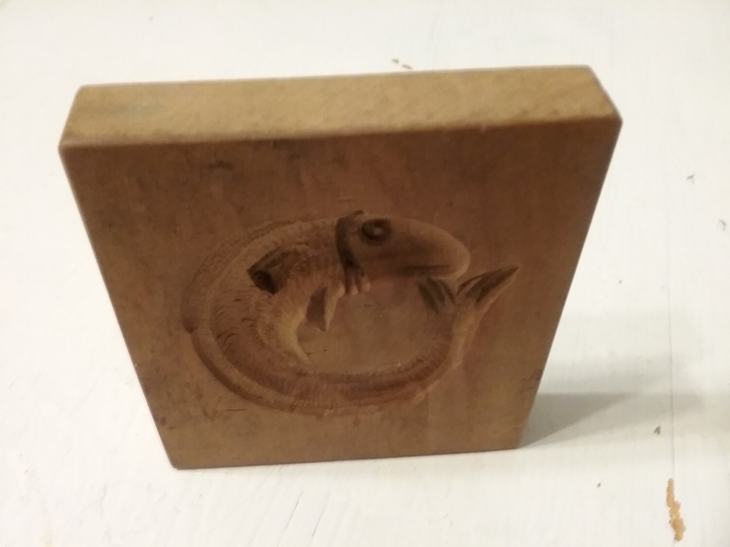 Vintage Fish Kashigata Japanese Wood Mold for Sweets and - Etsy