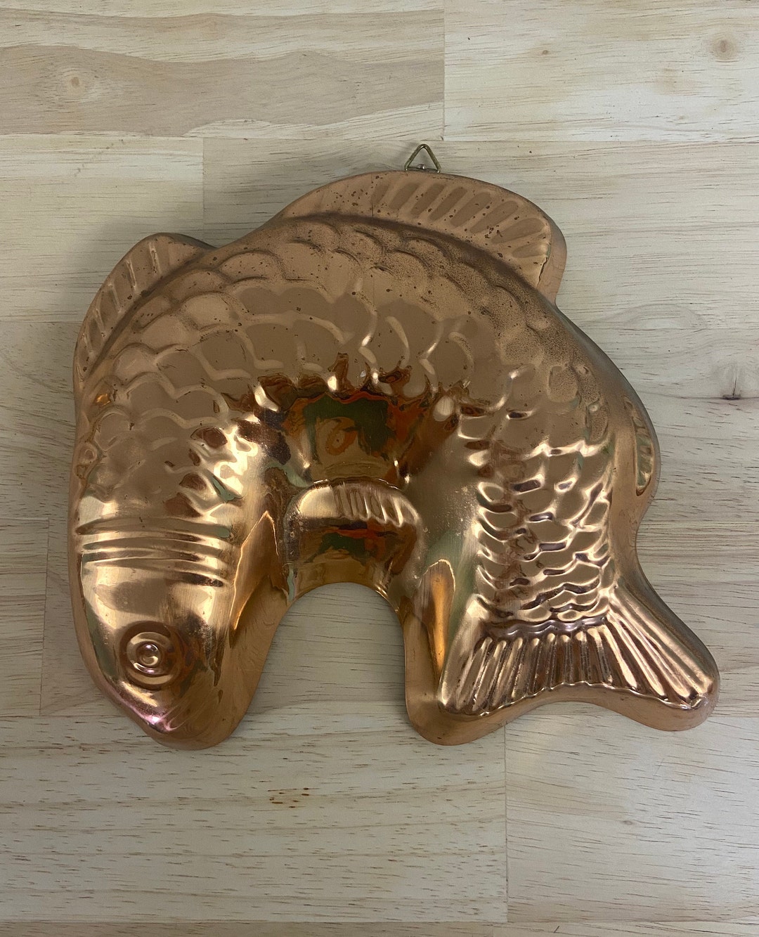 Vintage Copper Fish Mold, Made in Korea, Tagged KMC Bampton, ON - Etsy