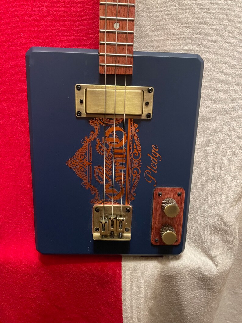 Three String Cigar Box Guitar W/ Magnetic Pickup. Tejas Cigar Box Guitar Co. San Antonio, Tx. - Etsy