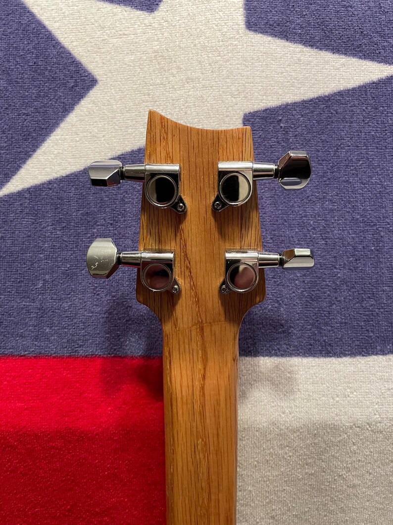 LEFT-HANDED Four String Cigar Box Guitar W/magnetic Pickup. Tejas Cigar Box Guitar Co. San ...