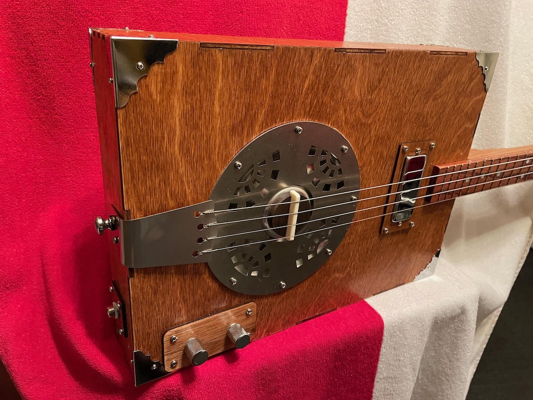 Resonator 4 String Cigar Box Guitar. Tejas Cigar Box Guitar Co. San ...