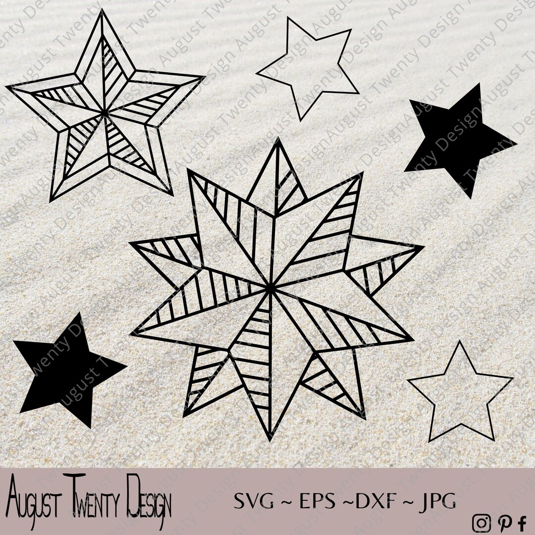 Stars Bundle SVG Stars SVG Stars Bundle JPG Stars Bundle - Etsy