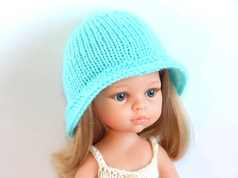 Knitting Pattern PDF Hat Cap for Dolls 12 13 | Etsy