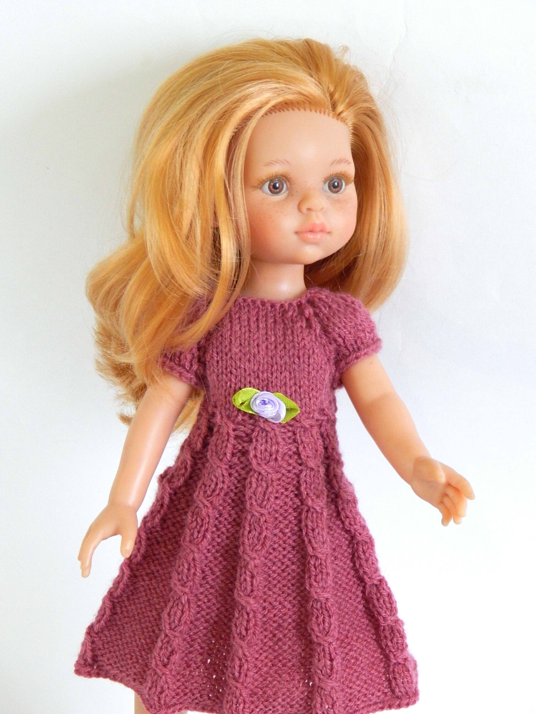 Knitting Pattern PDF Dress Rozelunn and Headband - Etsy