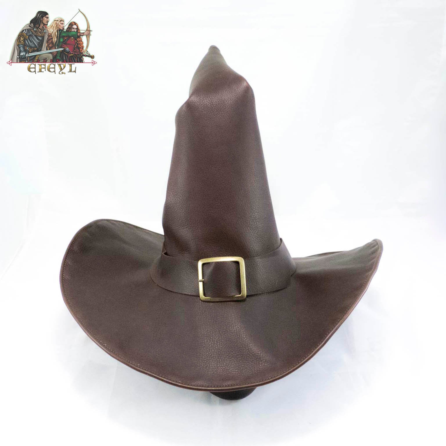 Wizard Witch Genuine Leather Hat Gandalf or Dumbledore Style - Etsy