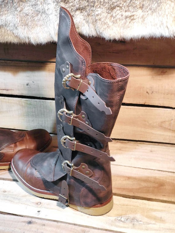Suit Leather Gaiters
