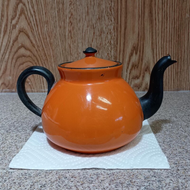 Enamel Teapot - Etsy