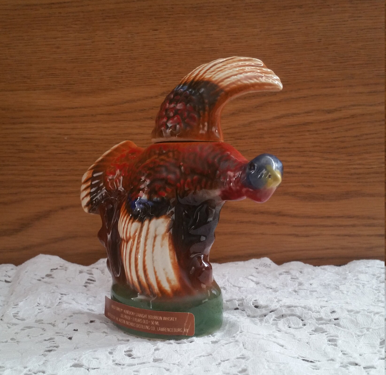 Vintage 1970s Limited Edition Wild Turkey Mini Decanter 3 - Etsy