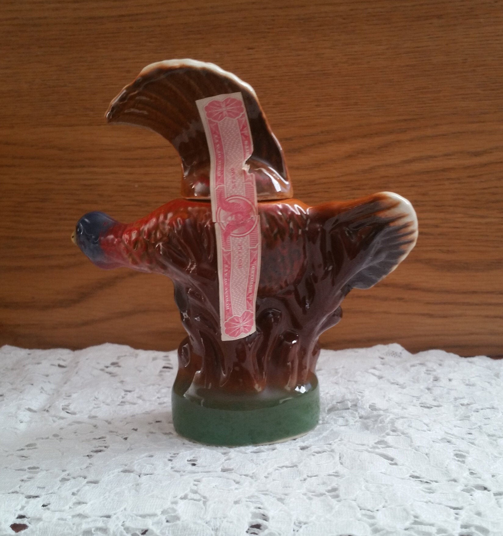 Vintage 1970s Limited Edition Wild Turkey Mini Decanter 3 - Etsy