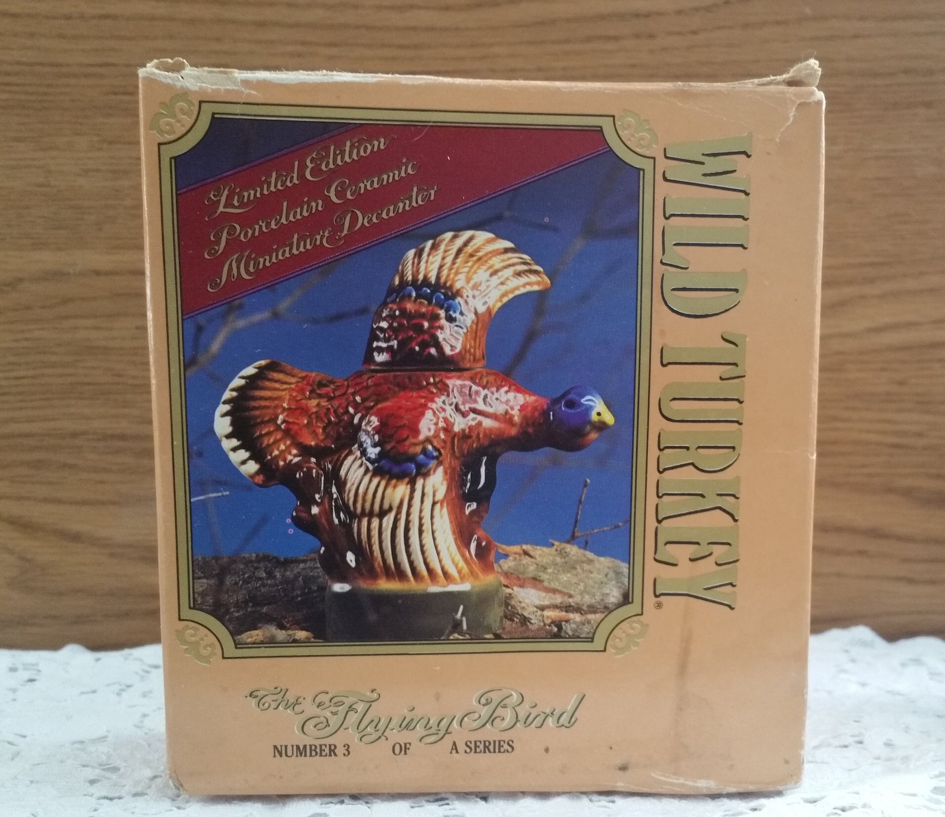 Vintage 1970s Limited Edition Wild Turkey Mini Decanter 3 - Etsy