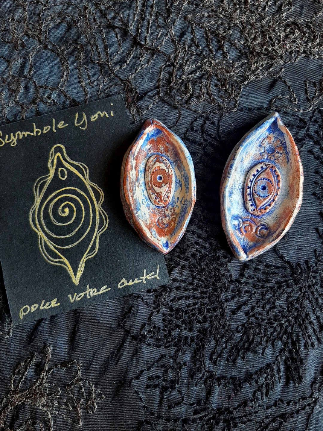 Symbole Vulve Yoni symbole à poser sur l'autel vulve - Etsy France