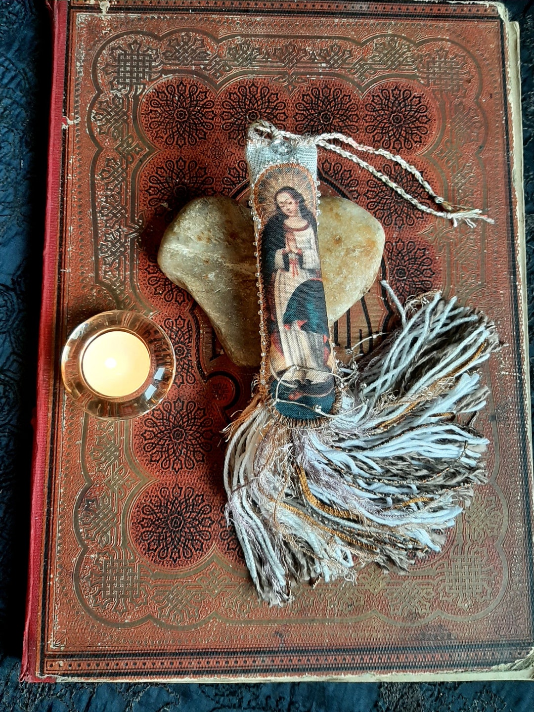 The Virgin in Majesty, Sacred Feminine Totem, Religious Energy Object ...