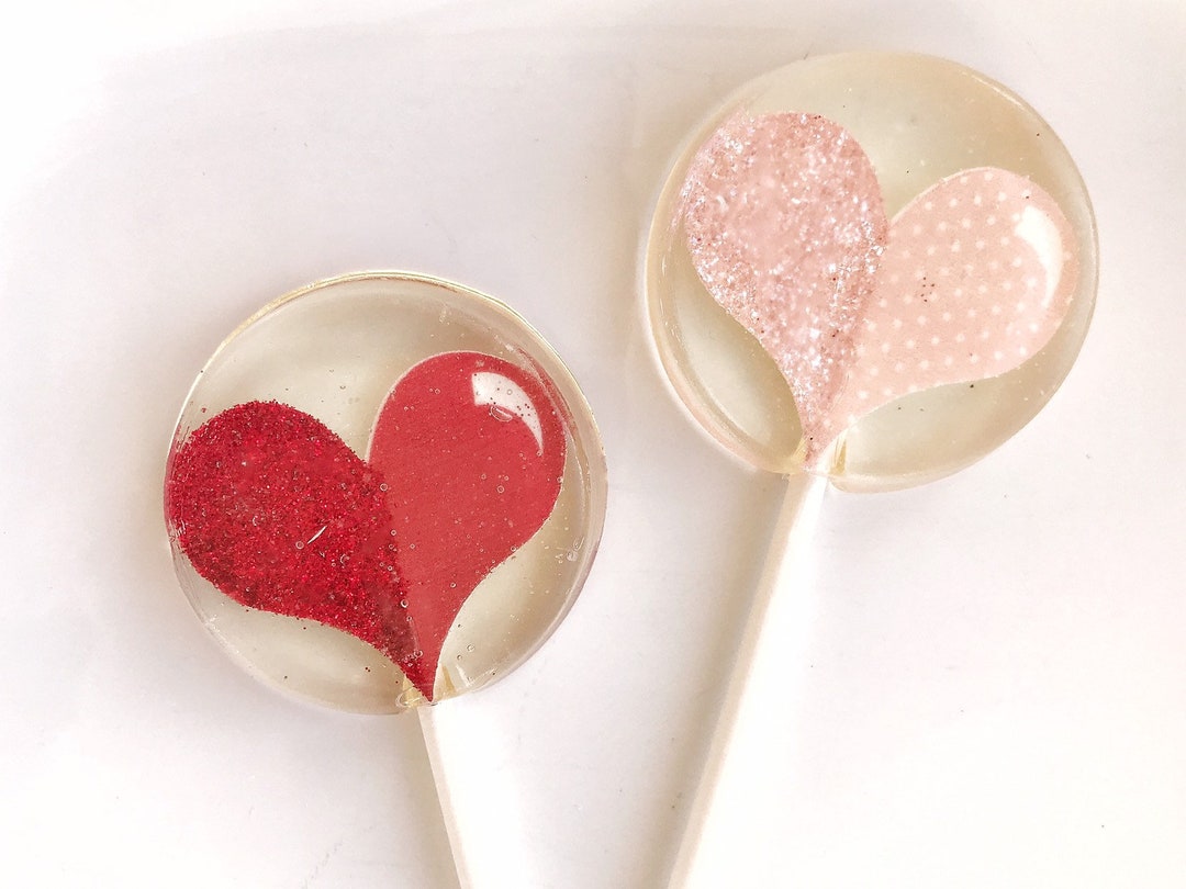 Heart Lollipop Valentine Day Gift Valentine Day Lollipop Heart Favor ...