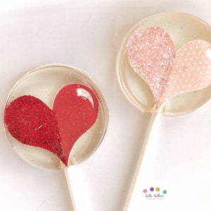 Heart Lollipop Valentine Day Gift Valentine Day Lollipop Heart Favor ...