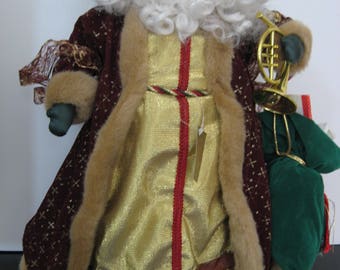 Santa tree topper | Etsy