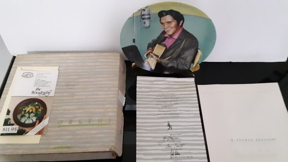 Collectible Plates Art & Collectibles Collectibles Vintage 1990 Elvis ...