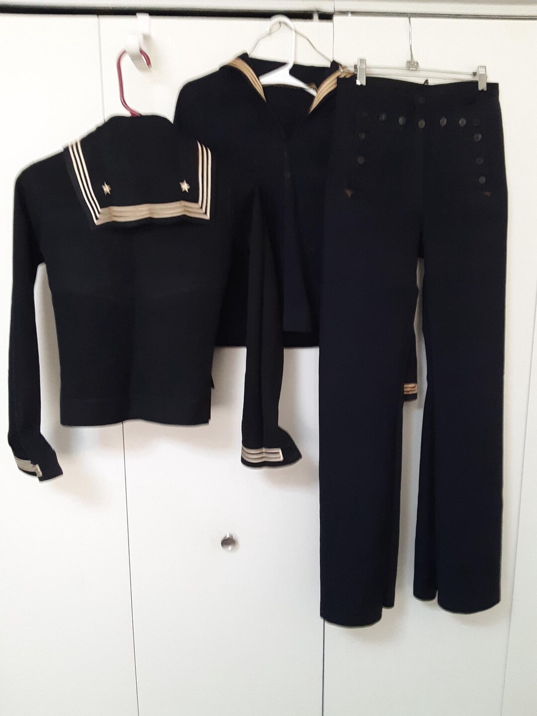 WWII Men's 4 - Piece Navy Dress Uniform - Etsy