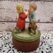 Vintage Sankyo Rotating Music Box Boy and Girl Plays - Etsy