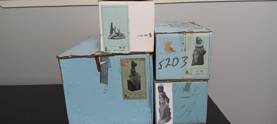 4 Vintage Lladro & NAO Boxes (boxes Only) - Etsy