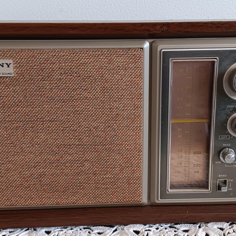 1970's Sony Radio - Etsy