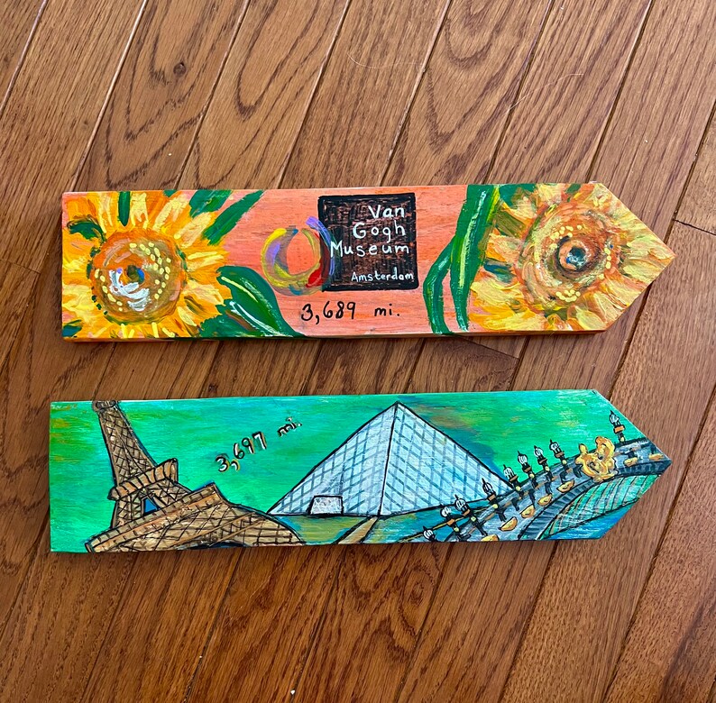 Directional Navigation Arrows, Decor, Personalized, Custom, Travel ...