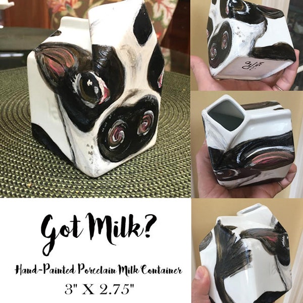Cow Milk Container - Etsy