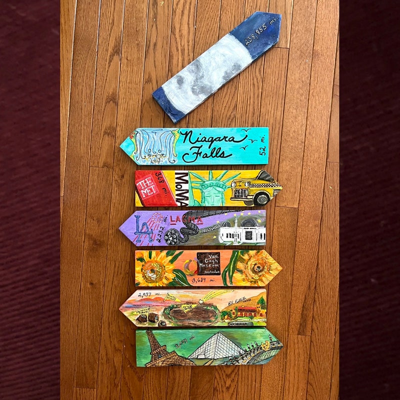 Wooden Navigation Signs - Etsy