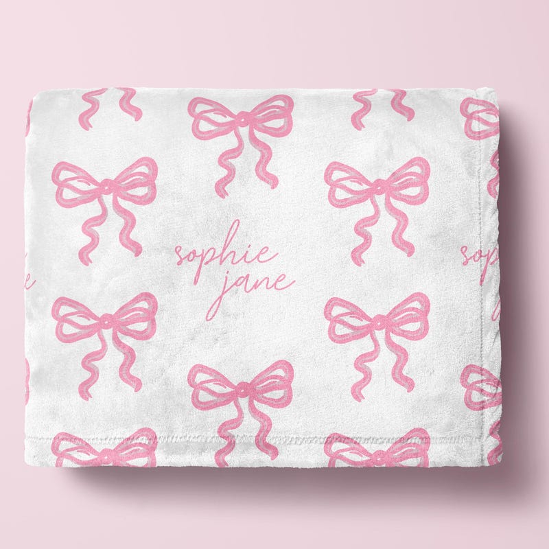 Bow Theme Bedding - Etsy