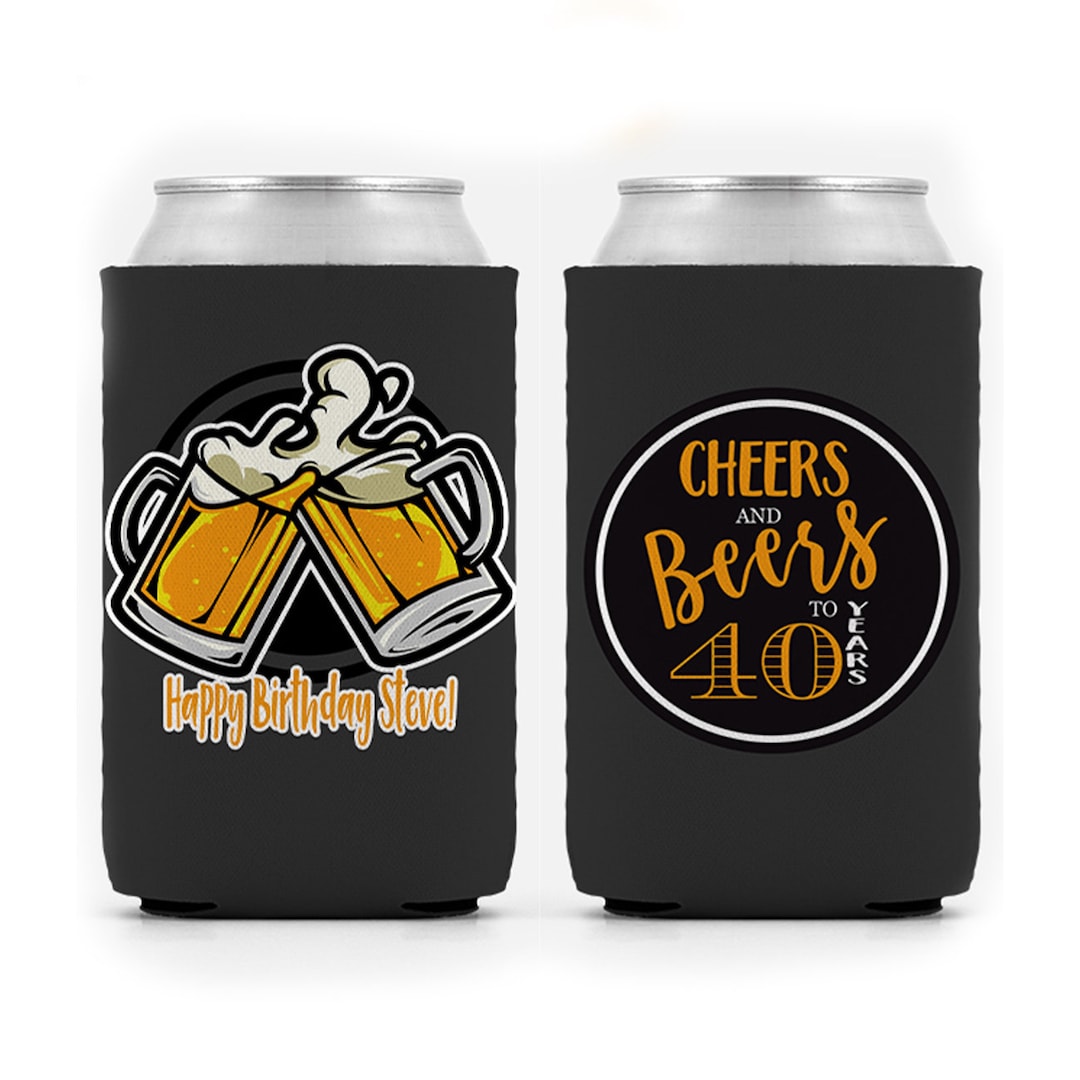 Beers and Cheers Party Huggers 21 30 40 50 Cheers and Beers Birthday ...
