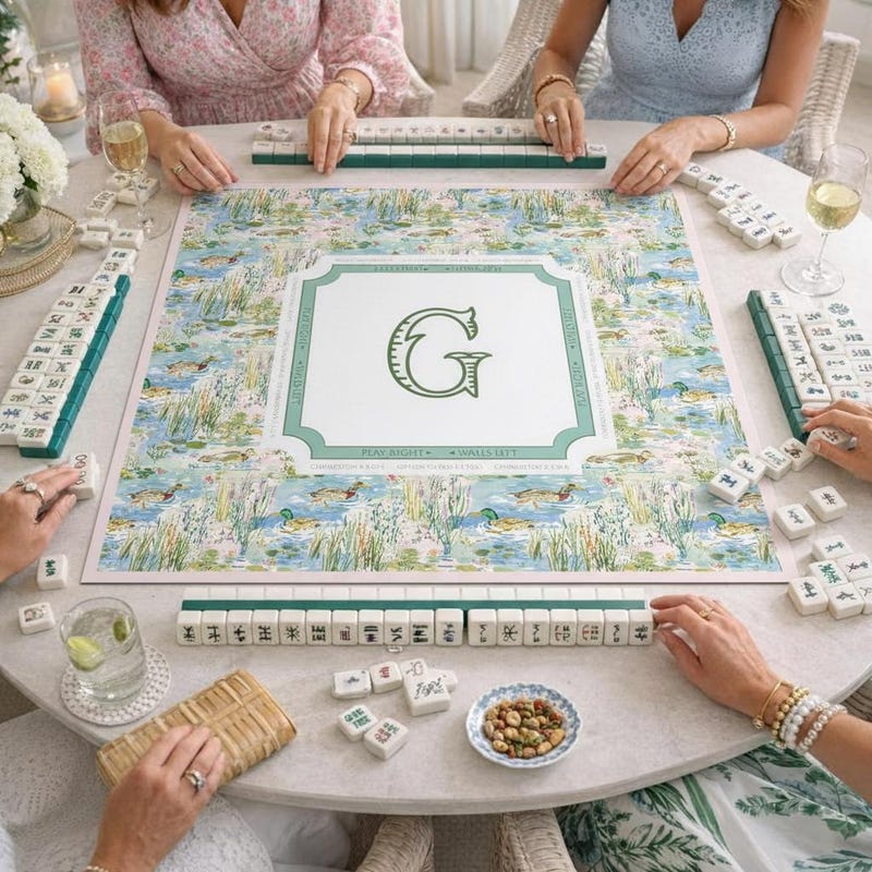 Britt Mills Mahjong Mats - Etsy